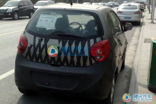 Spy Shots: Chery-Riich M1 3-door Minicar