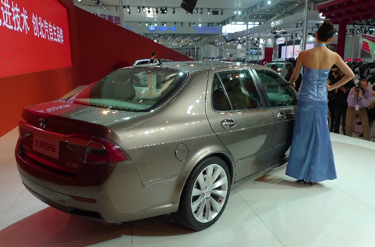 Beijing Auto Show Live: BAW C71 'Saab 9-5'