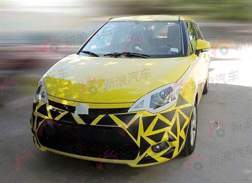 New MG3 Spied Again, again