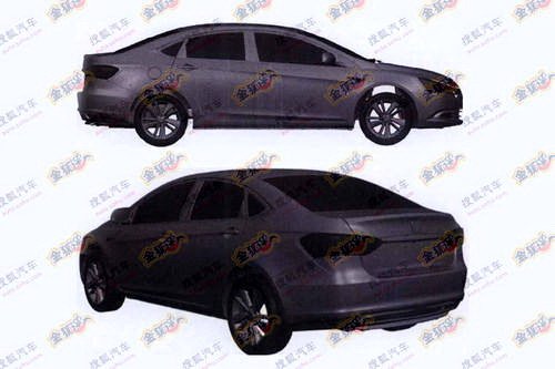 Patent Applied: Dongfeng-Yulong Luxgen Sedan