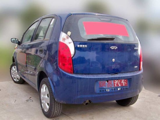 Spy Shots: Chery A1 facelift