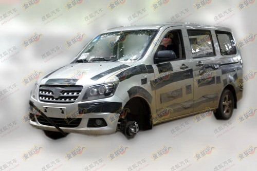 Spy Shots: Chang'an CDV MPV testing in China