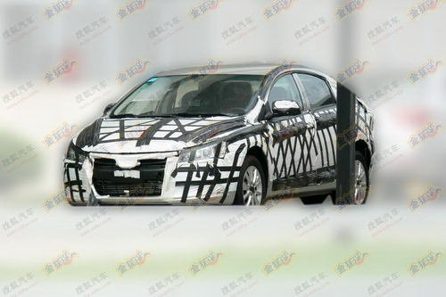 Spy Shots: Dongfeng-Yulong Luxgen sedan testing in China