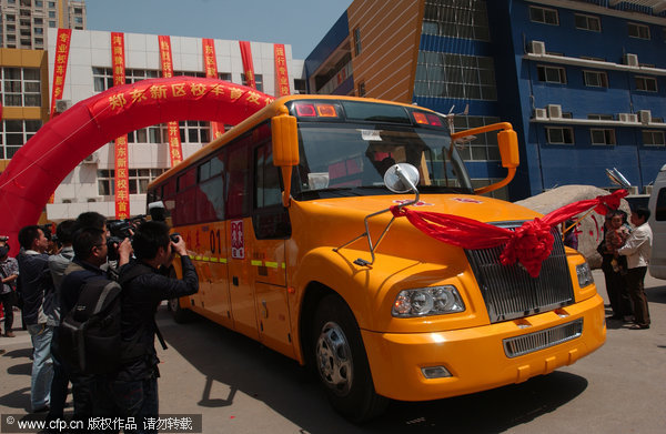 China's 'Domestic American Schoolbus' is on the Road