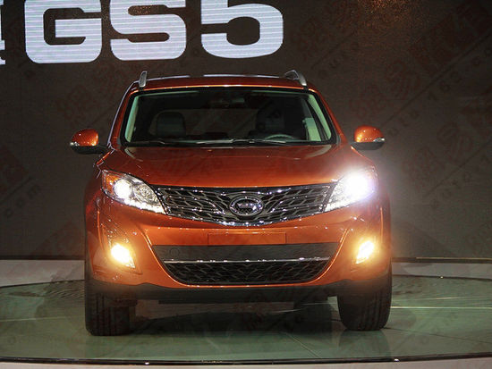 Guangzhou Auto Trumpchi GS5 at the Guangzhou Auto Show