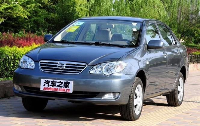New BYD F3 will be called 'F3 Su Rui'