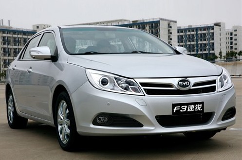 Official Pics: new BYD F3 interior