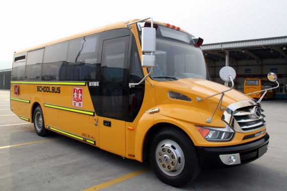 Safe the Children: the Kinglong 'Smart School Bus' from China