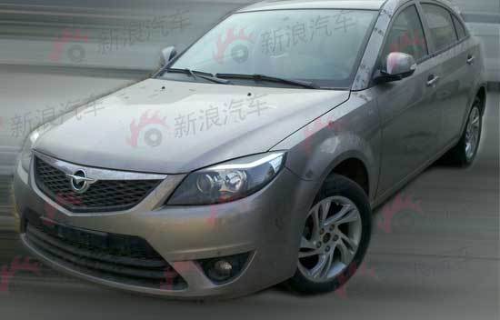 Spy Shots: facelifted Haima Family sedan & hatchback in China
