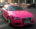 A very Pink Audi S4 from China