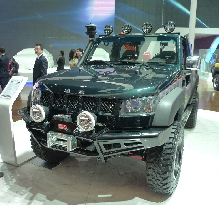 Beijing Auto B40, B40V and B70V at the Beijing Auto Show