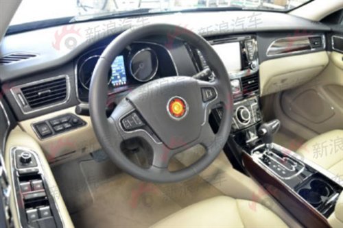 Spy Shots: Hongqi H7, engine and interior