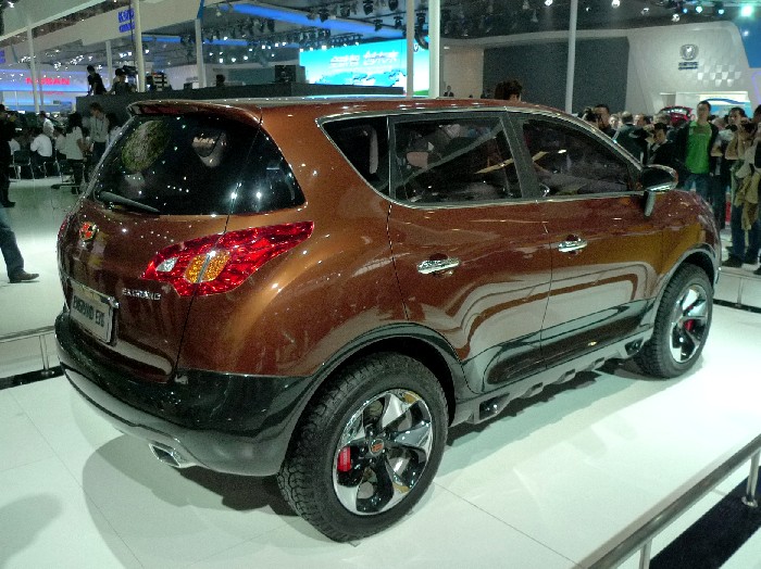 Geely Emgrand EX6 concept debuts at the Beijing Auto Show