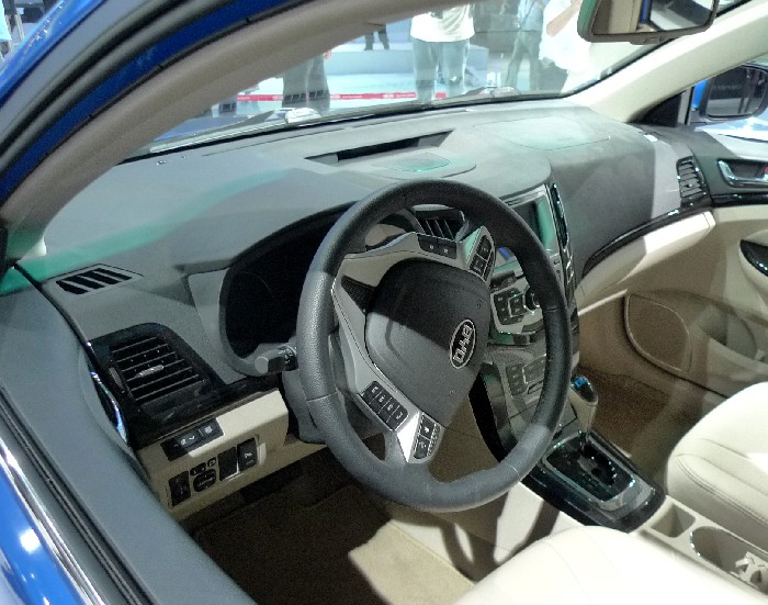 New BYD F3 debuts at the Beijing Auto Show