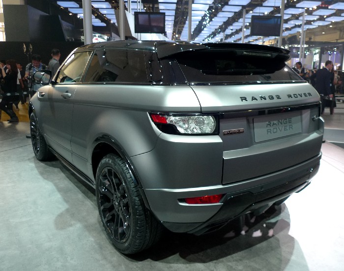 Range Rover Evoque Victoria Beckham debuts at the Beijing Auto Show