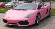 A very Pink Lamborghini Gallardo from China