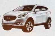Spy Shots: new renderings of the Hawtai A25 SUV