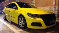 Volkswagen Passat CC is a Yellow Low Rider in China