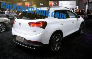 Citroen DS 6 SUV debuts in China on the Chengdu Auto Show