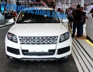 Yema T70 SUV debuts in China on the Chengdu Auto Show