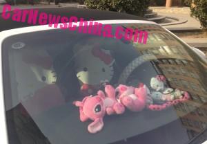 Audi TT Roadster says Hello Kitty in China