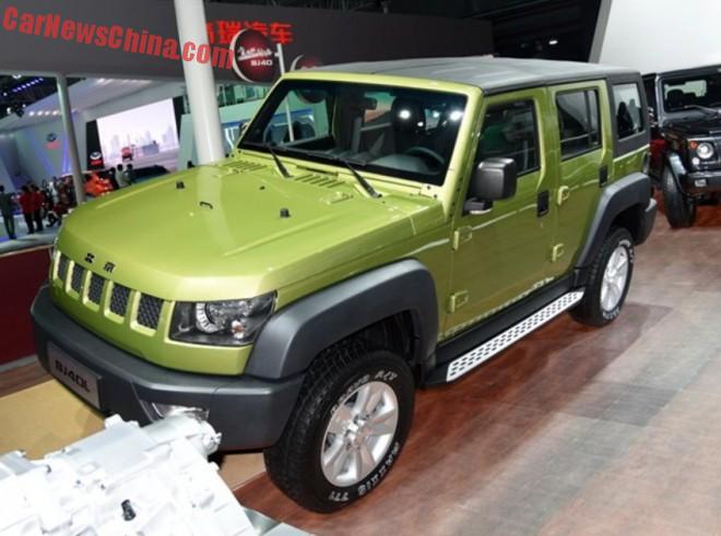 Beijing Auto BJ40L launched on the Shanghai Auto Show - CarNewsChina.com