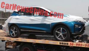 First Live Shots of the BYD Yuan SUV for the Shanghai Auto Show