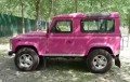 Land Rover Defender is Pink in China