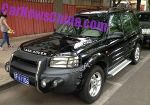 First Generation Land Rover Freelander has a Body Kit in China