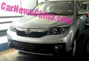 Spy Shots: facelift for the BYD S6 SUV in China