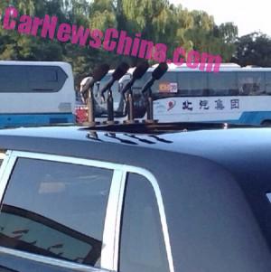 Another Look at the Hongqi CA7600J parade car in China