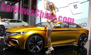 Roewe Vision-R Concept debuts on the Guangzhou Auto Show in China