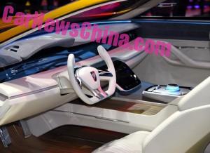 Roewe Vision-R Concept debuts on the Guangzhou Auto Show in China