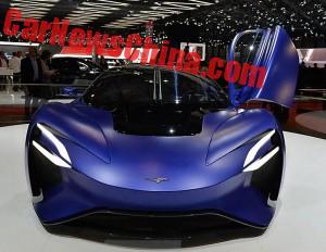 Meet the amazing TechRules GT96 hybrid supercar from China