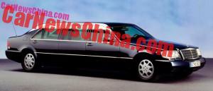 Shanghai Government Sells Eight W140 Mercedes-Benz Pullman Limousines