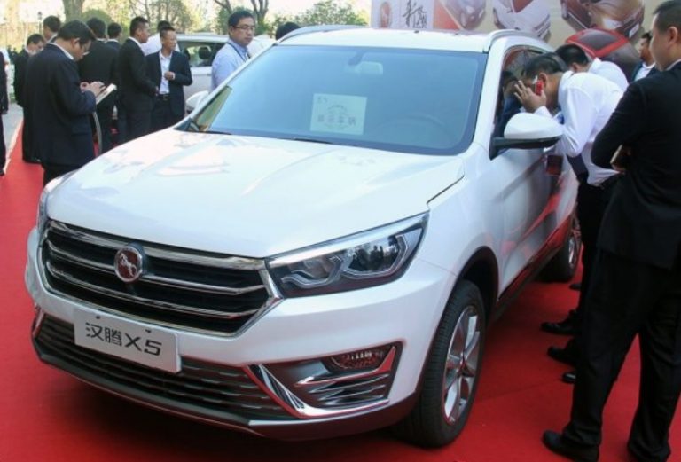 This Is The New Hanteng X5 SUV For The Chinese Auto Market