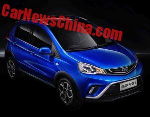 Official Photos Of The Geely Emgrand Mini For China