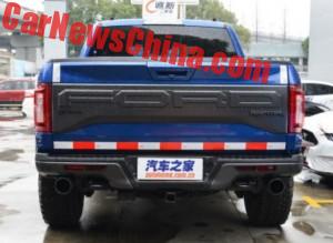 First China-Spec Ford F-150 Raptor Arrives In Shanghai
