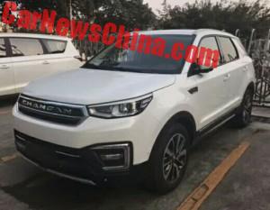 Spy Shots: The Changan CS55 SUV Is Ready For China
