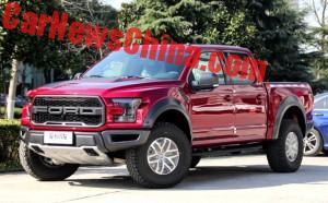 Ford F-150 Raptor Launched On The Chinese Car Market