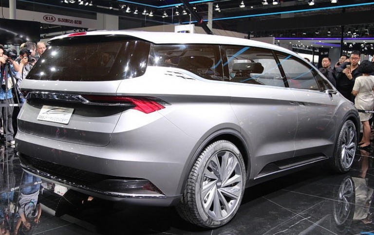 Geely MPV Concept Unveiled In Shanghai, China
