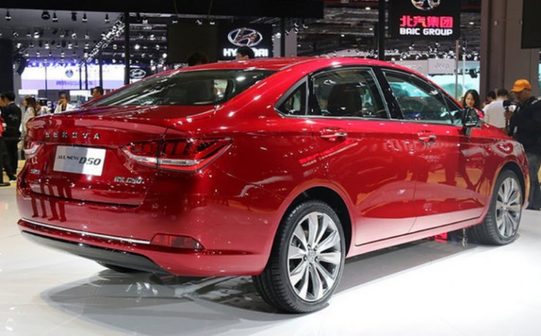 New Beijing Auto Senova D50 Unveiled On The Shanghai Auto Show