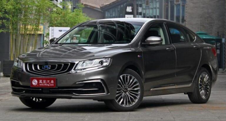 Facelift For The Geely Borui Sedan In China
