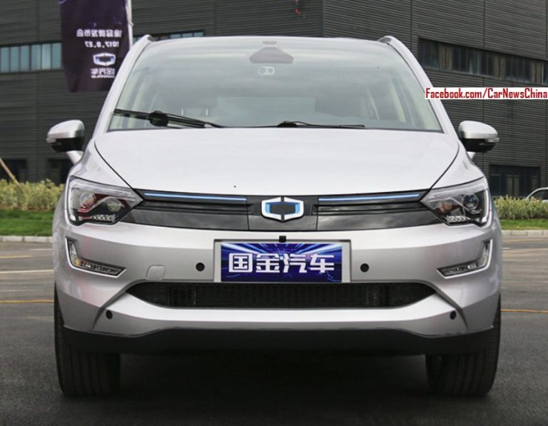 New photos of the Sinogold GM3 Electric MPV For China