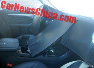 Spy Shots: Roewe RX7 Testing In China