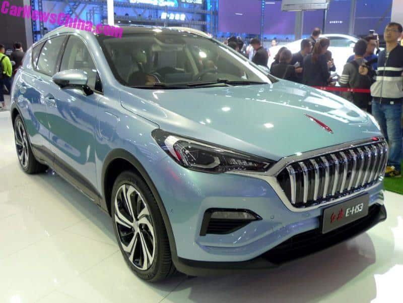 This Is The New Hongqi E-HS3 Electric SUV For China - CarNewsChina.com