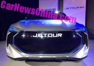 Jetour X Electric Concept Car Unveiled In Beijing