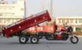The Tri Axle Motorcycle Dump Trucks Of China