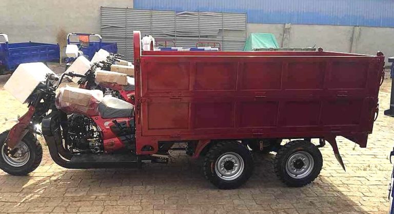 The Tri Axle Motorcycle Dump Trucks Of China