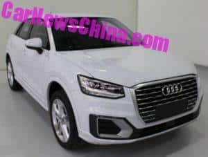 This Is The New Audi Q2L Long-wheelbase SUV For China
